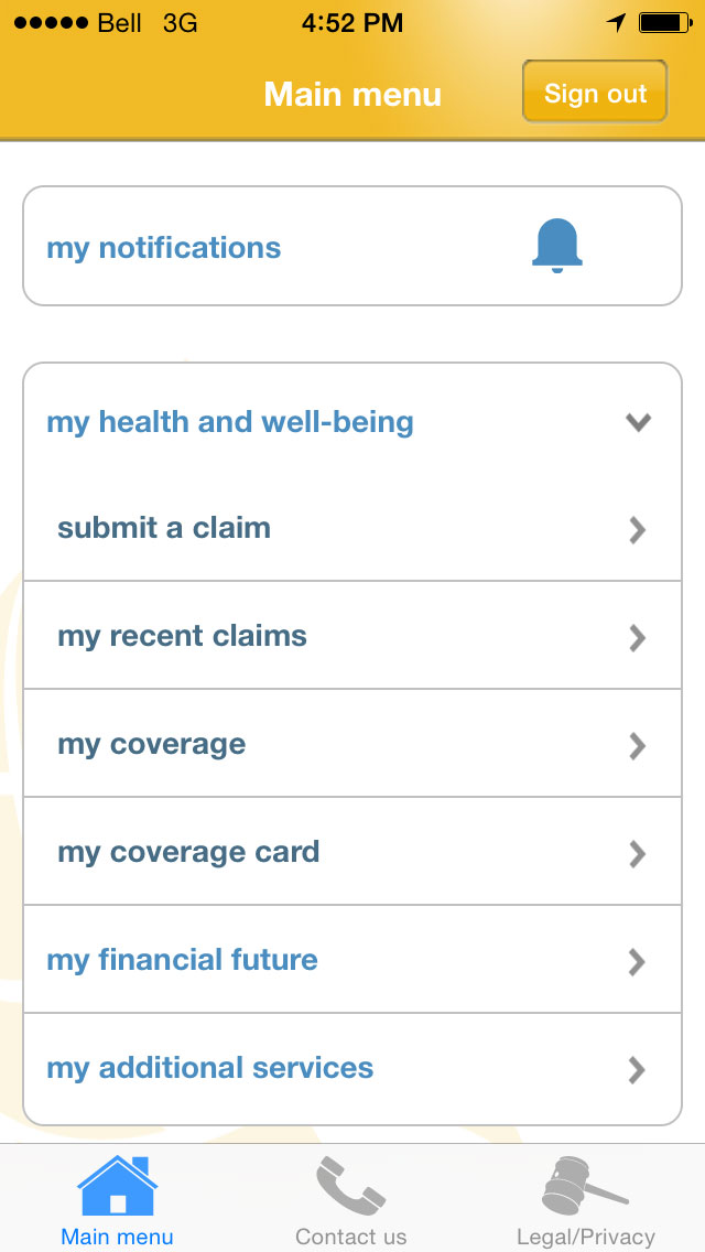 my Sun Life Mobile App Demo