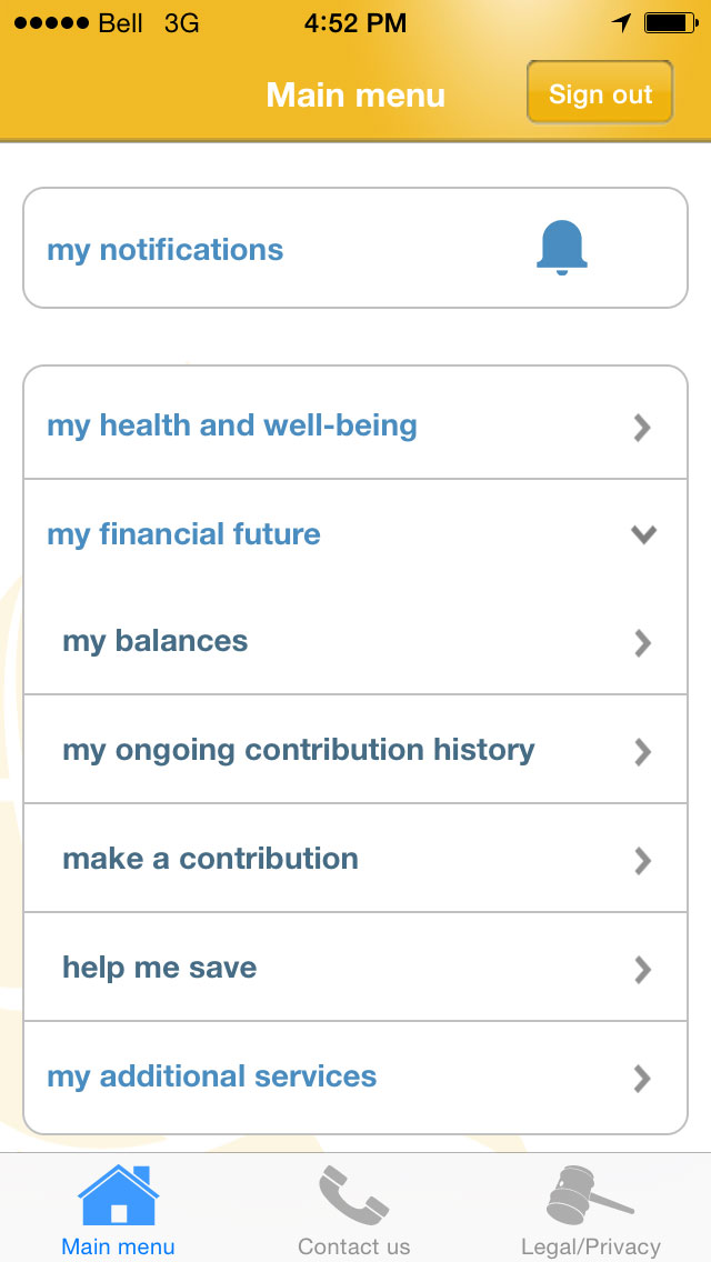 my Sun Life Mobile App Demo